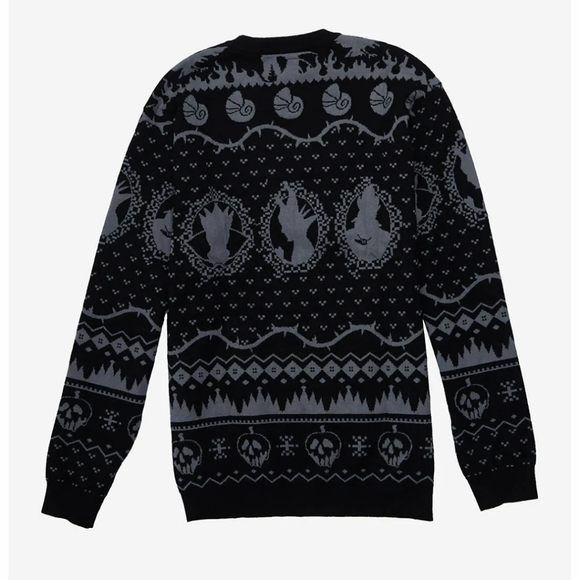 Disney | Sweaters | Disney Villains Ugly Christmas Sweater Holiday Fair ...